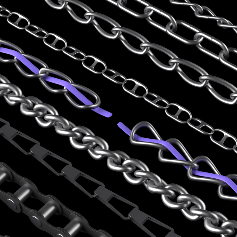 3D chains model - TurboSquid 1301079