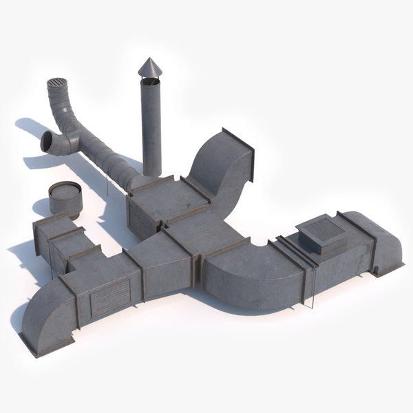 3dsmax exhaust ventilation slat