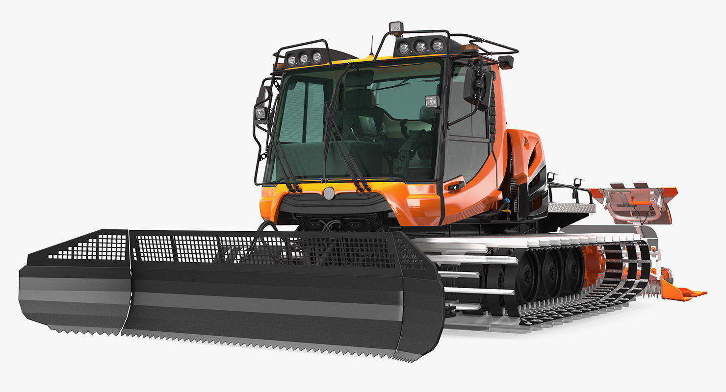 3D snow groomer generic model - TurboSquid 1400780