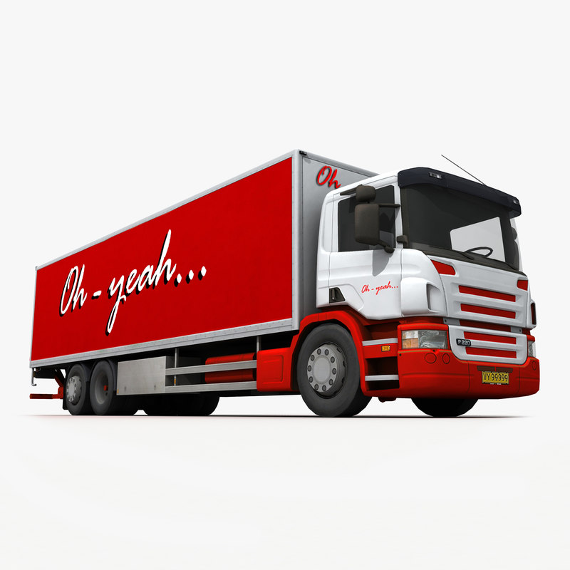 3D red cavard van - - TurboSquid 1400687