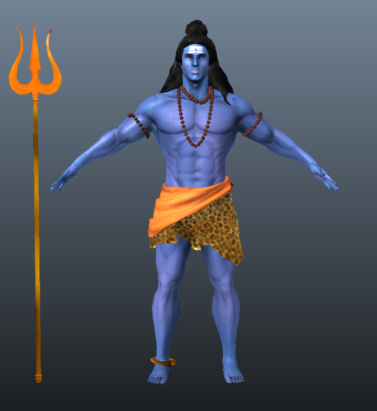 3D lord shiva model - TurboSquid 1400707