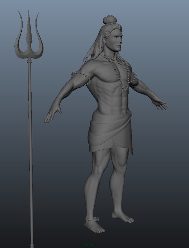 3D lord shiva model - TurboSquid 1400707