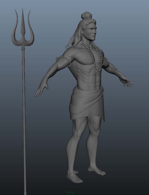3D lord shiva model - TurboSquid 1400707