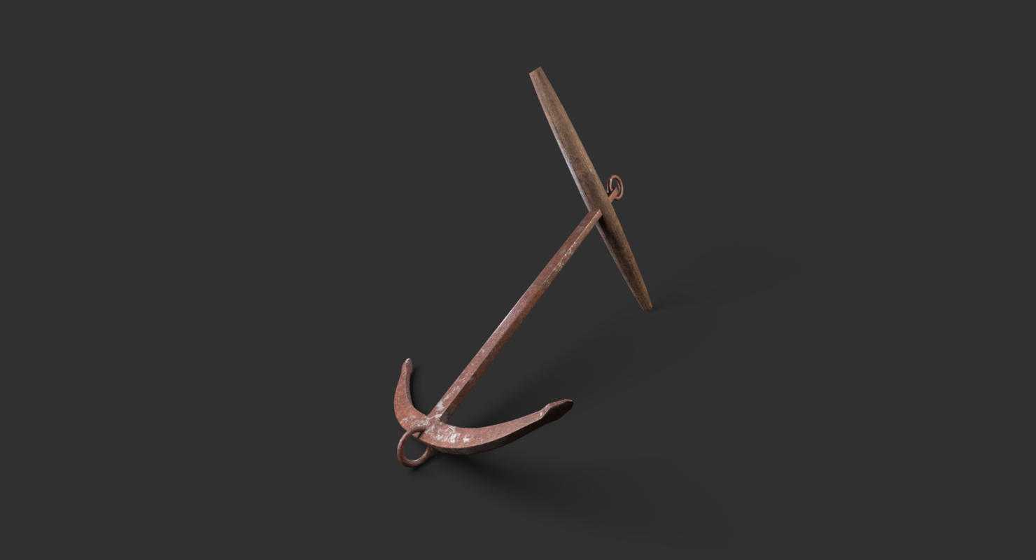 3D anchor viking ships - TurboSquid 1400747