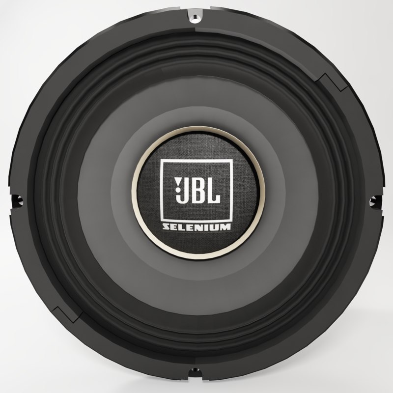 JBL 2MB3P Tieftöner 3D-Modell - TurboSquid 1400762