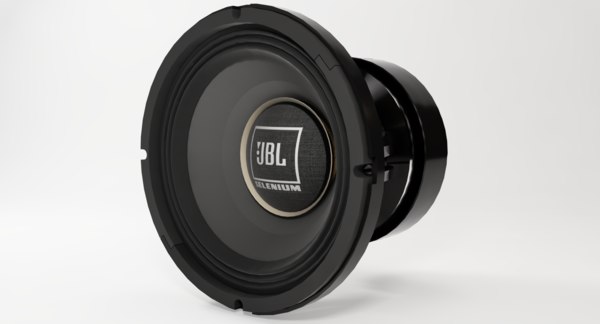 JBL 2MB3P Tieftöner 3D-Modell - TurboSquid 1400762