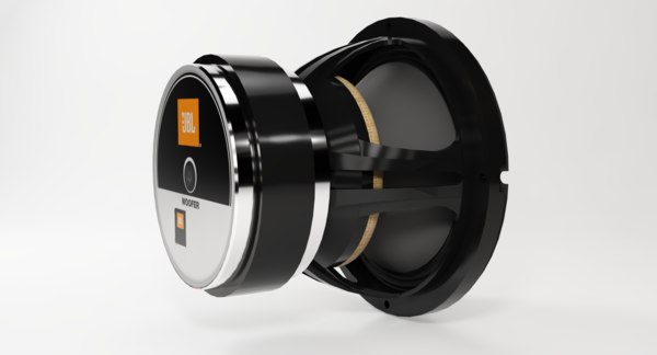 JBL 2MB3P Tieftöner 3D-Modell - TurboSquid 1400762