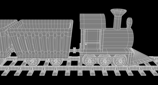 3D model train x1 - TurboSquid 1400835