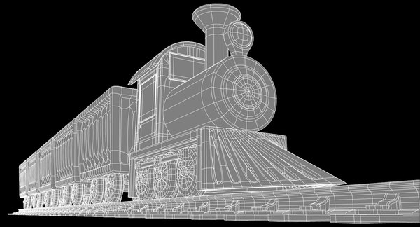 3D model train x1 - TurboSquid 1400835
