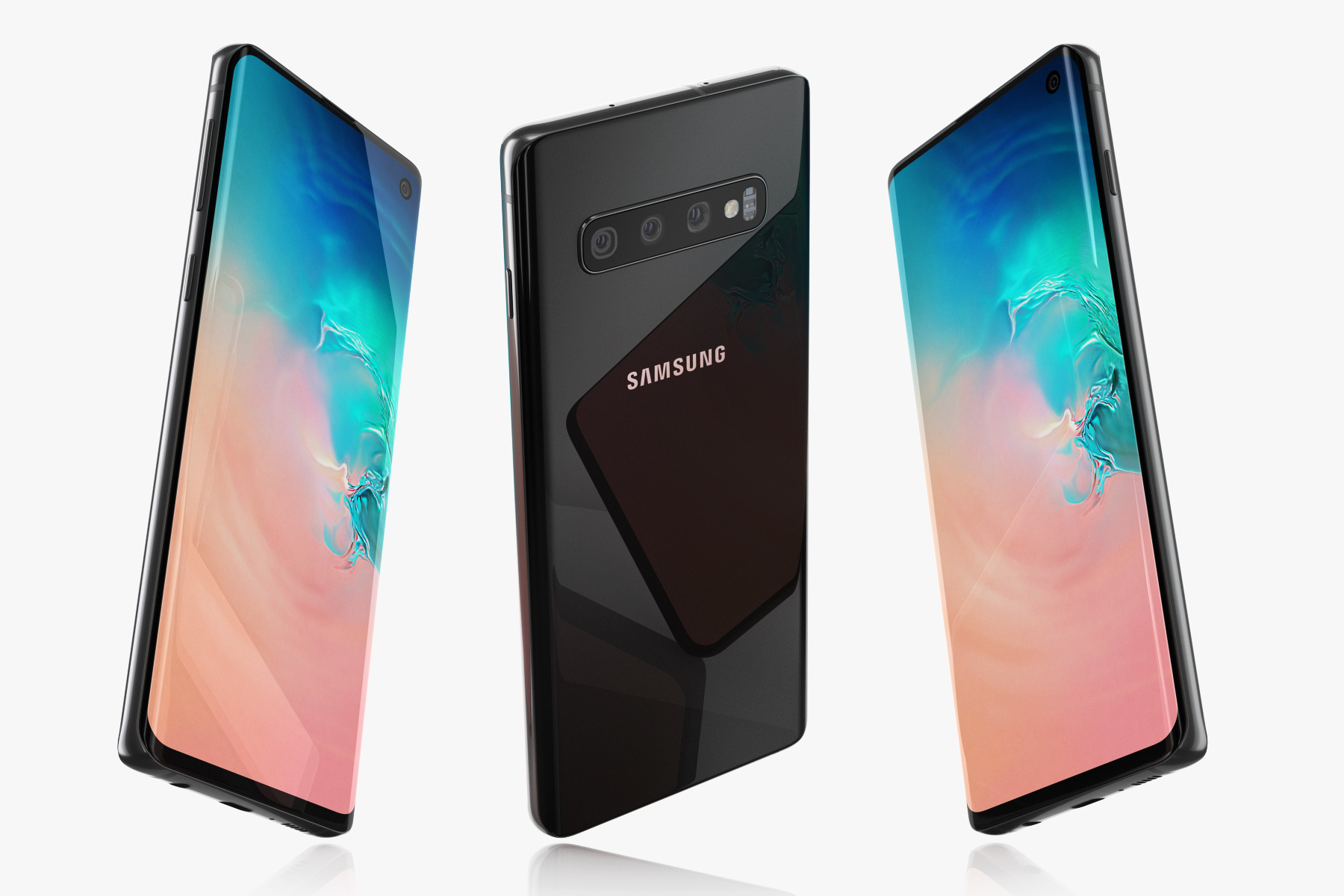 Samsung galaxy s10 3D model - TurboSquid 1380425