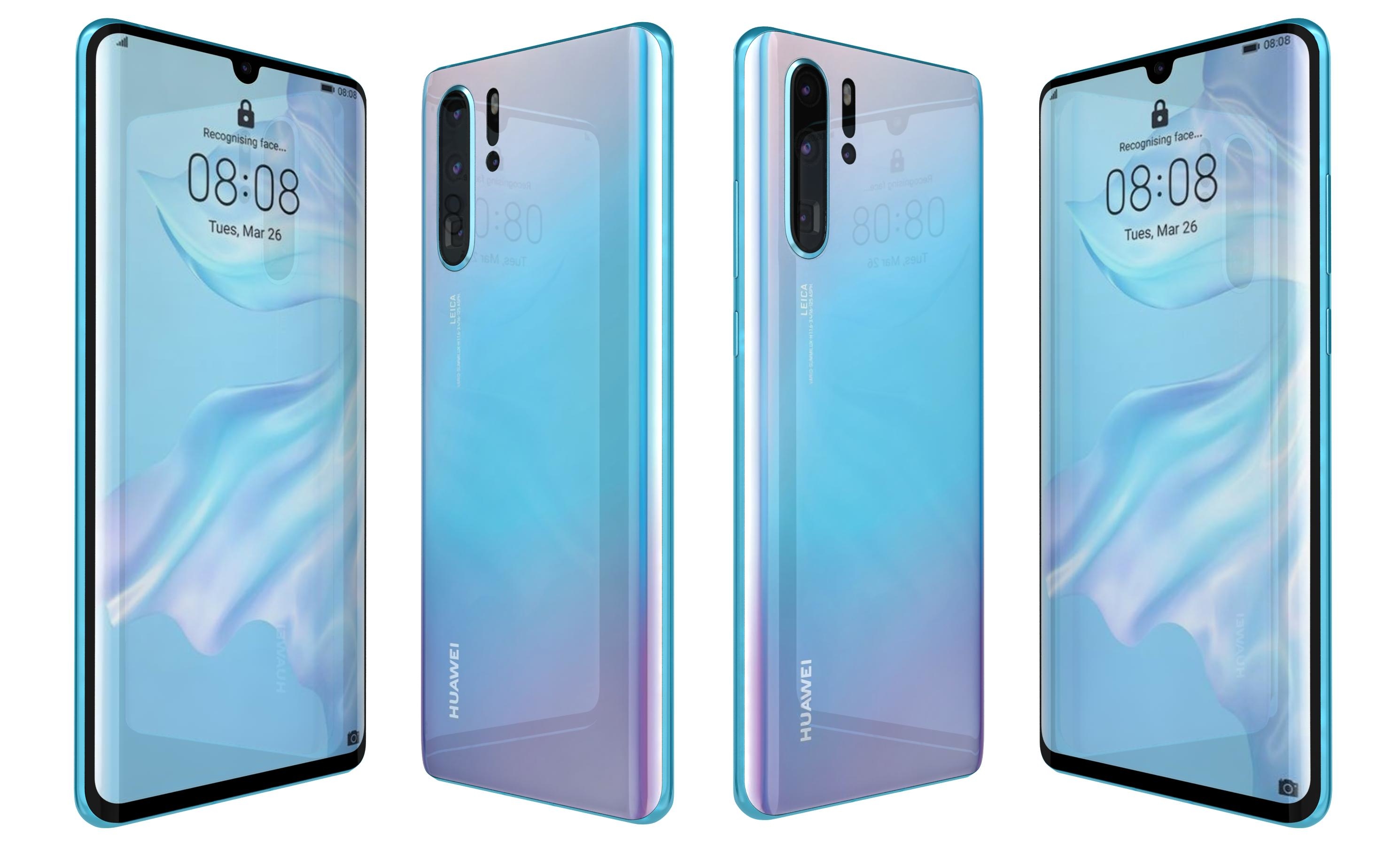 Huawei p30 pro colors 3D - TurboSquid 1401059