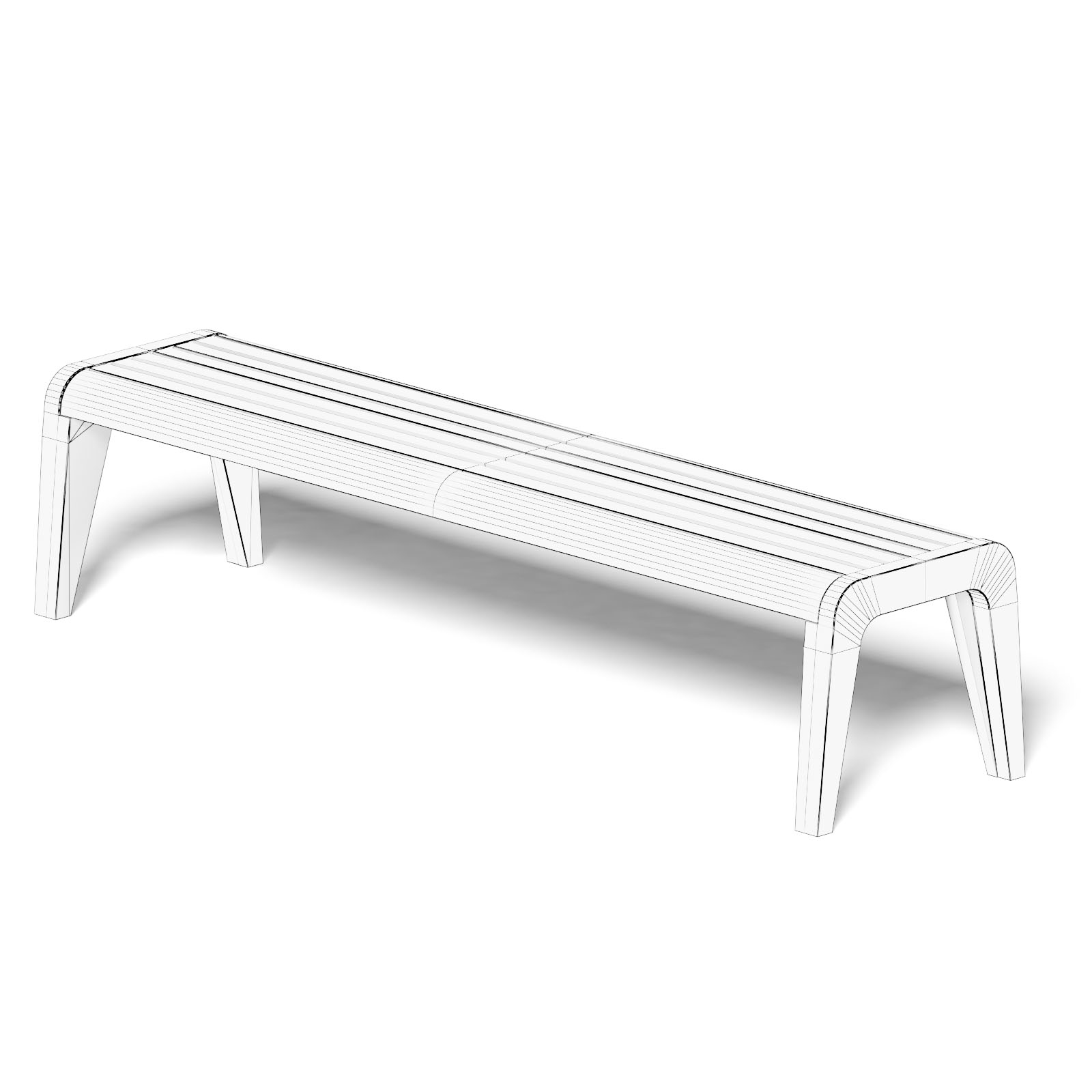 modèle 3D de Banc Modèle 3D - TurboSquid 1401064