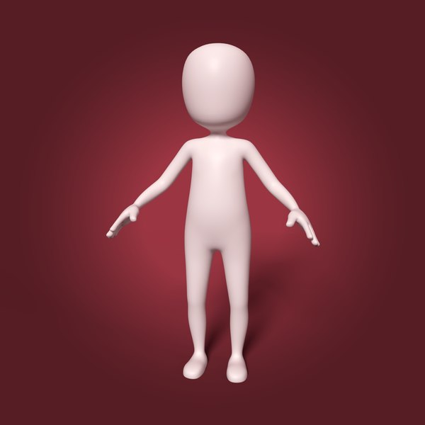 Free Blender Male Base Models | TurboSquid