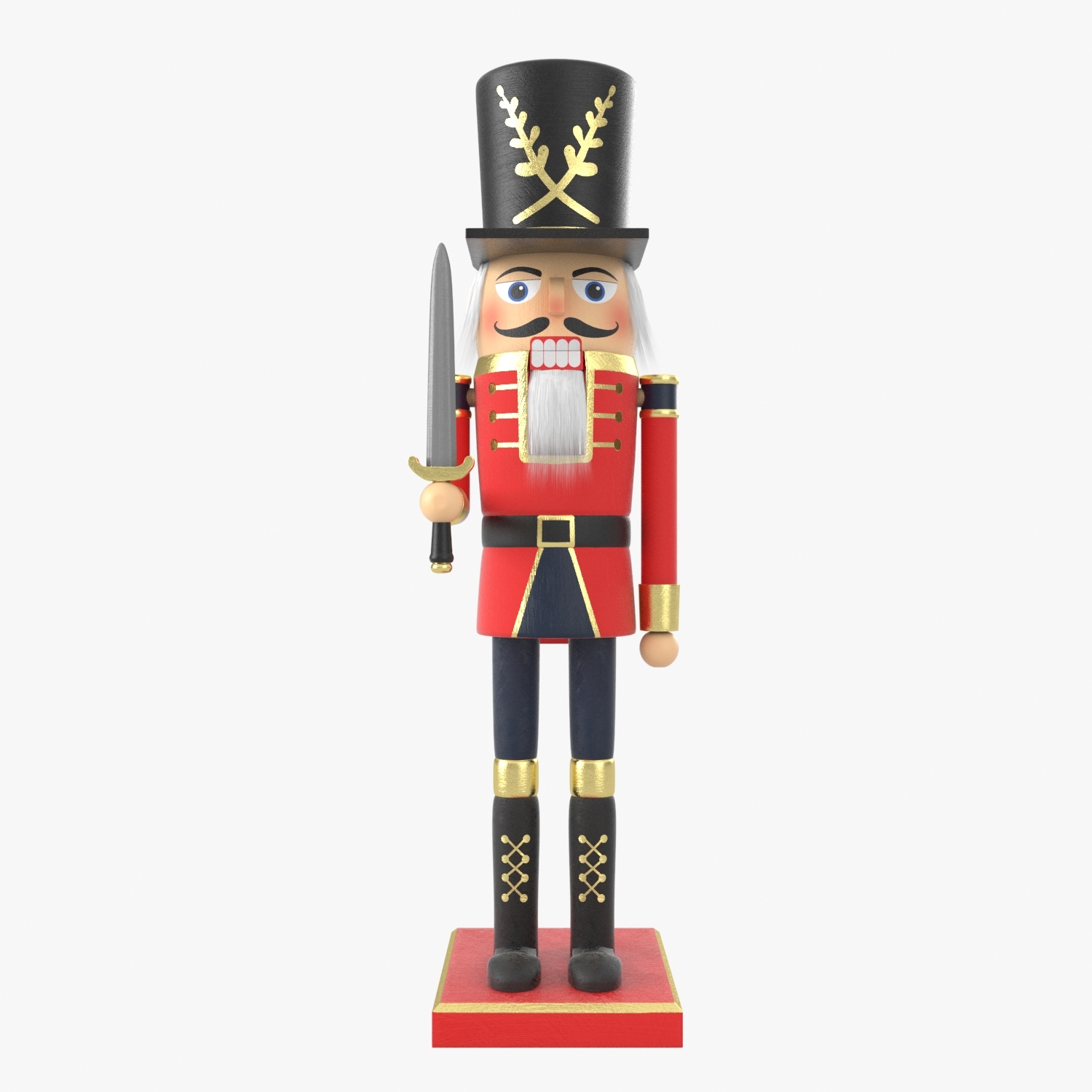 3D nutcracker nut cracker model - TurboSquid 1401130