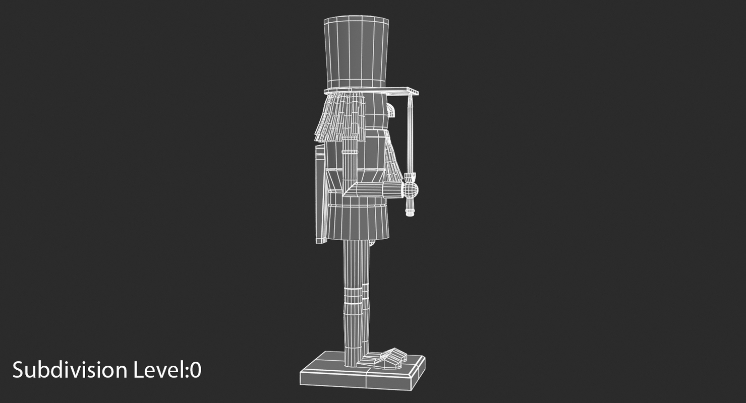 3D nutcracker nut cracker model - TurboSquid 1401130