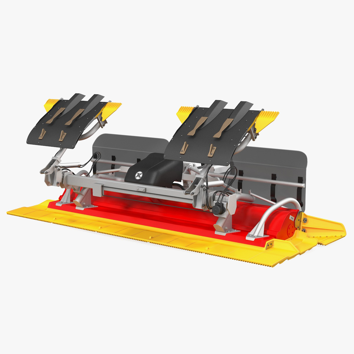 3D trail snow groomer model - TurboSquid 1401251