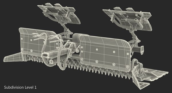3D trail snow groomer model - TurboSquid 1401251