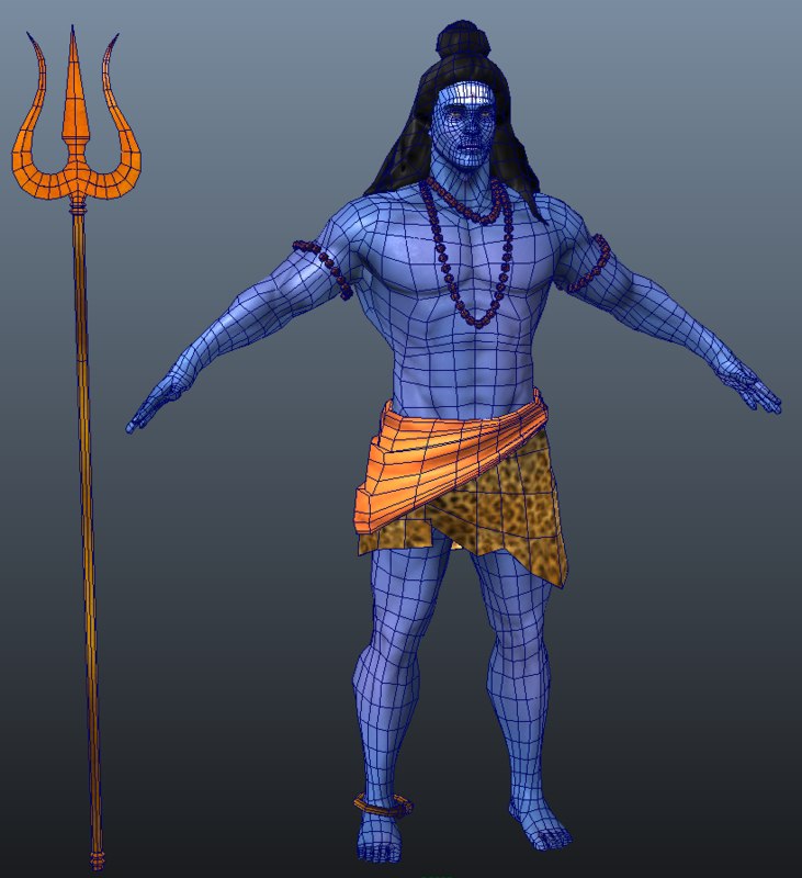 3D lord shiva model - TurboSquid 1400707