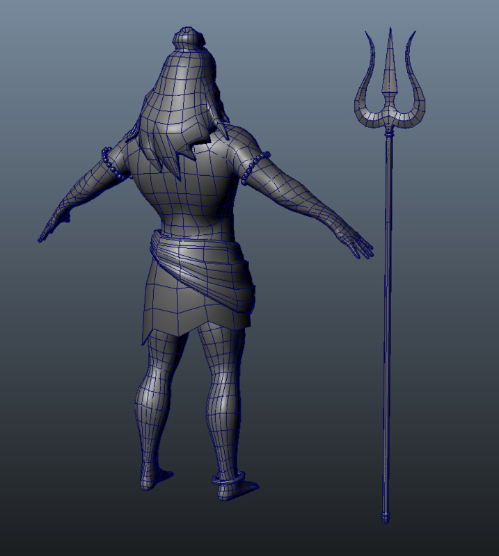 3D lord shiva model - TurboSquid 1400707