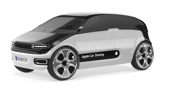 Concept apple car 3D - TurboSquid 1330173