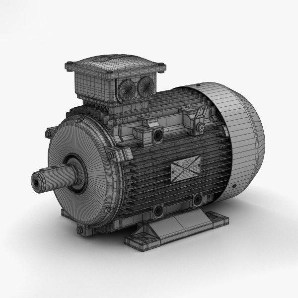 Motor elétrico Modelo 3D - TurboSquid 1401571