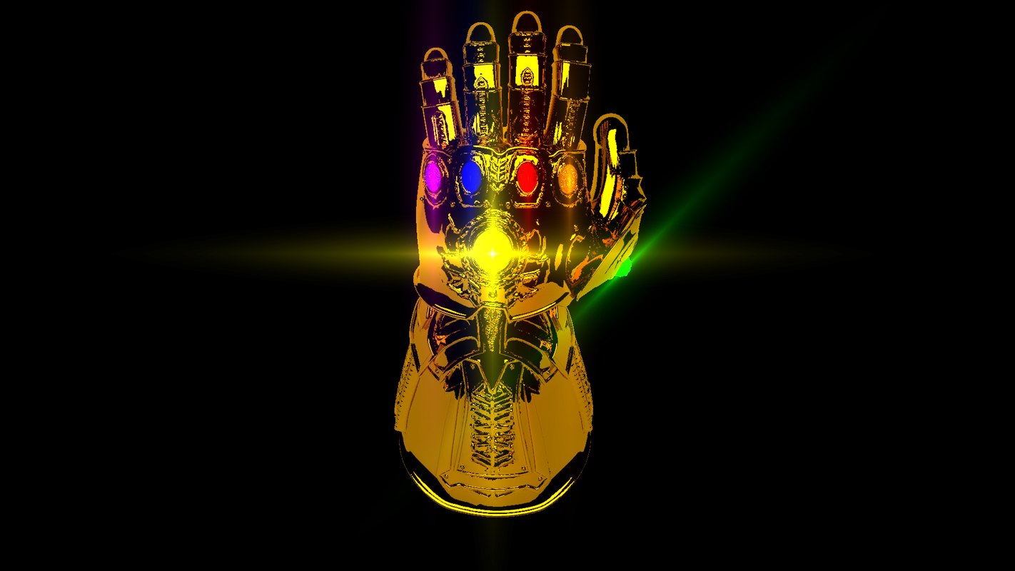 3D infinity gauntlet - TurboSquid 1401748