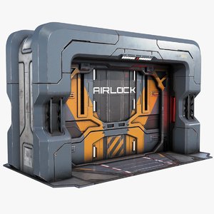3d model cargo container