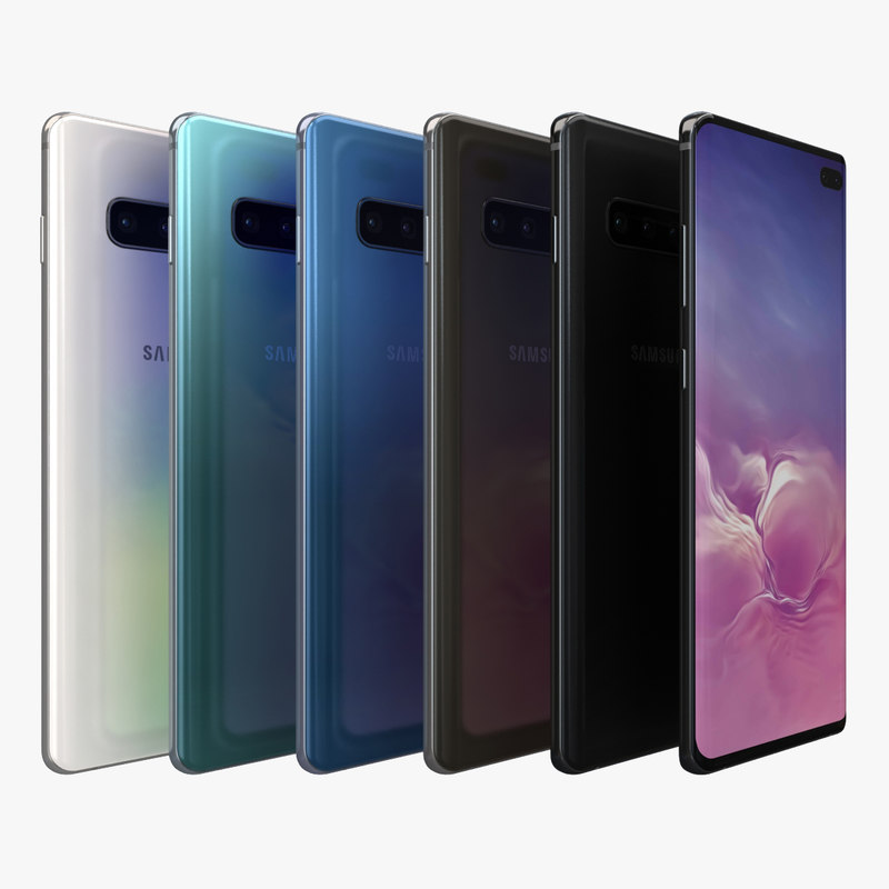 Samsung Galaxy S10 Plus Alle Farben 3D-Modell - TurboSquid 1402008