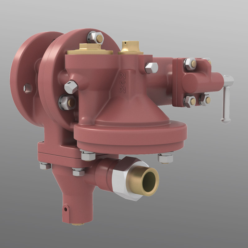 Air distributor 242 3D - TurboSquid 1402096