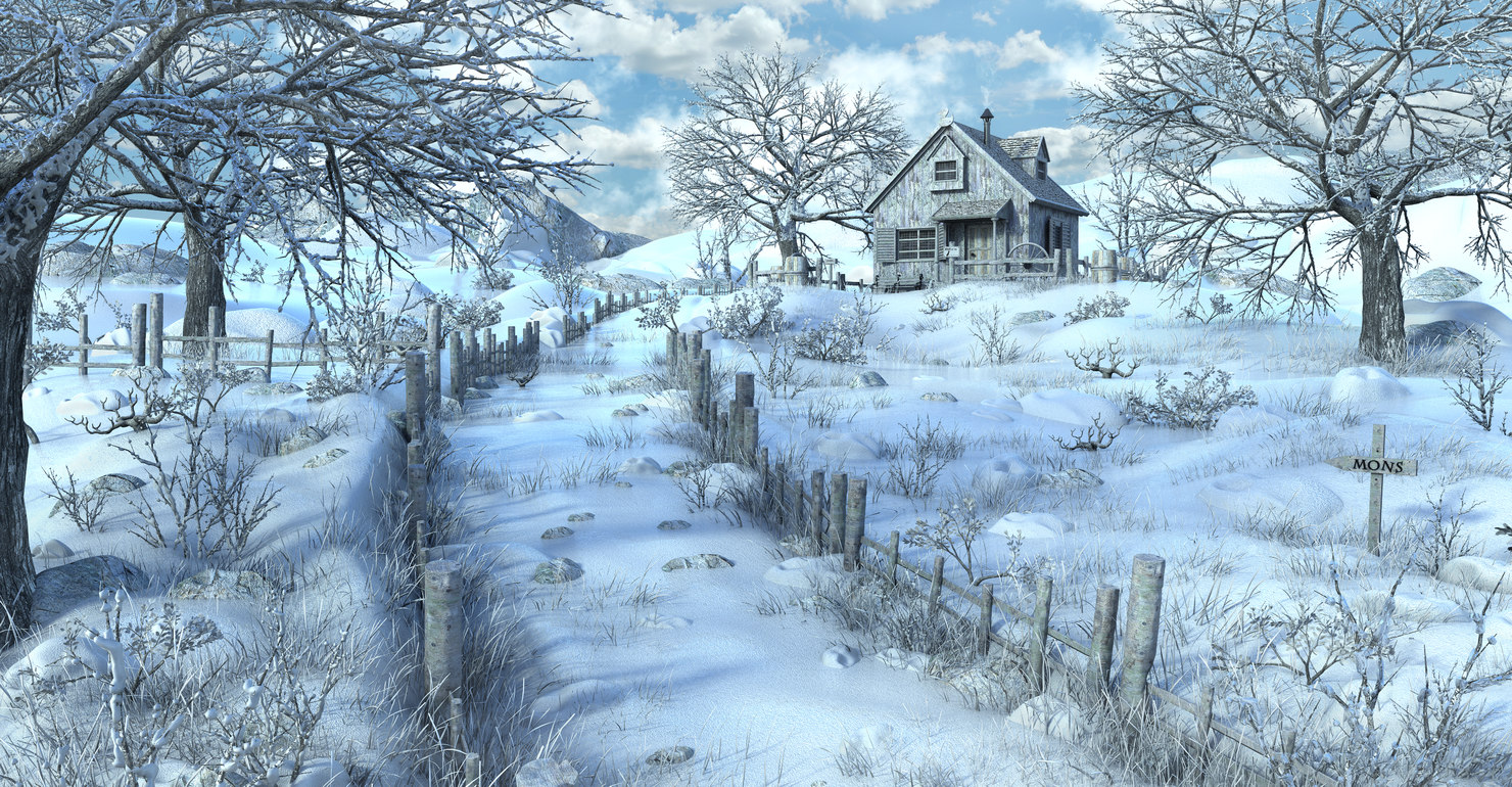 Snow house 3D model - TurboSquid 1402163