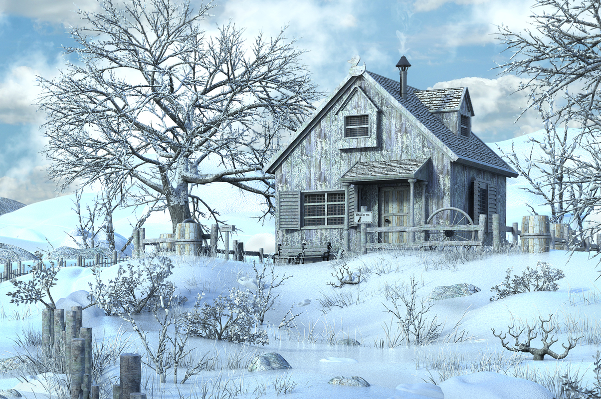 Snow house 3D model - TurboSquid 1402163