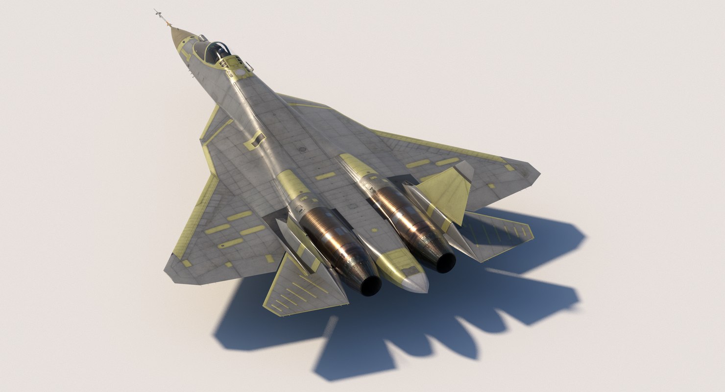 Sukhoi su57 prototypes 3D model - TurboSquid 1403434