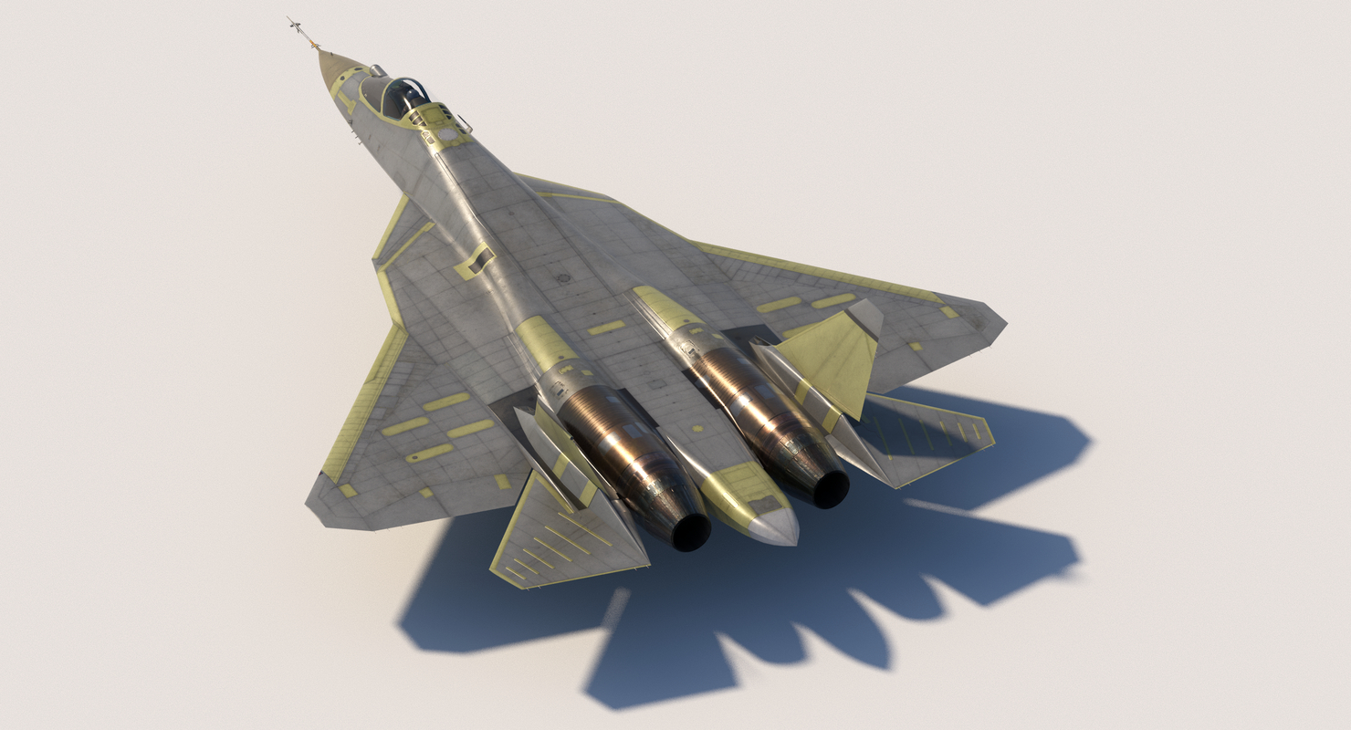 Sukhoi su57 prototypes 3D model - TurboSquid 1403434