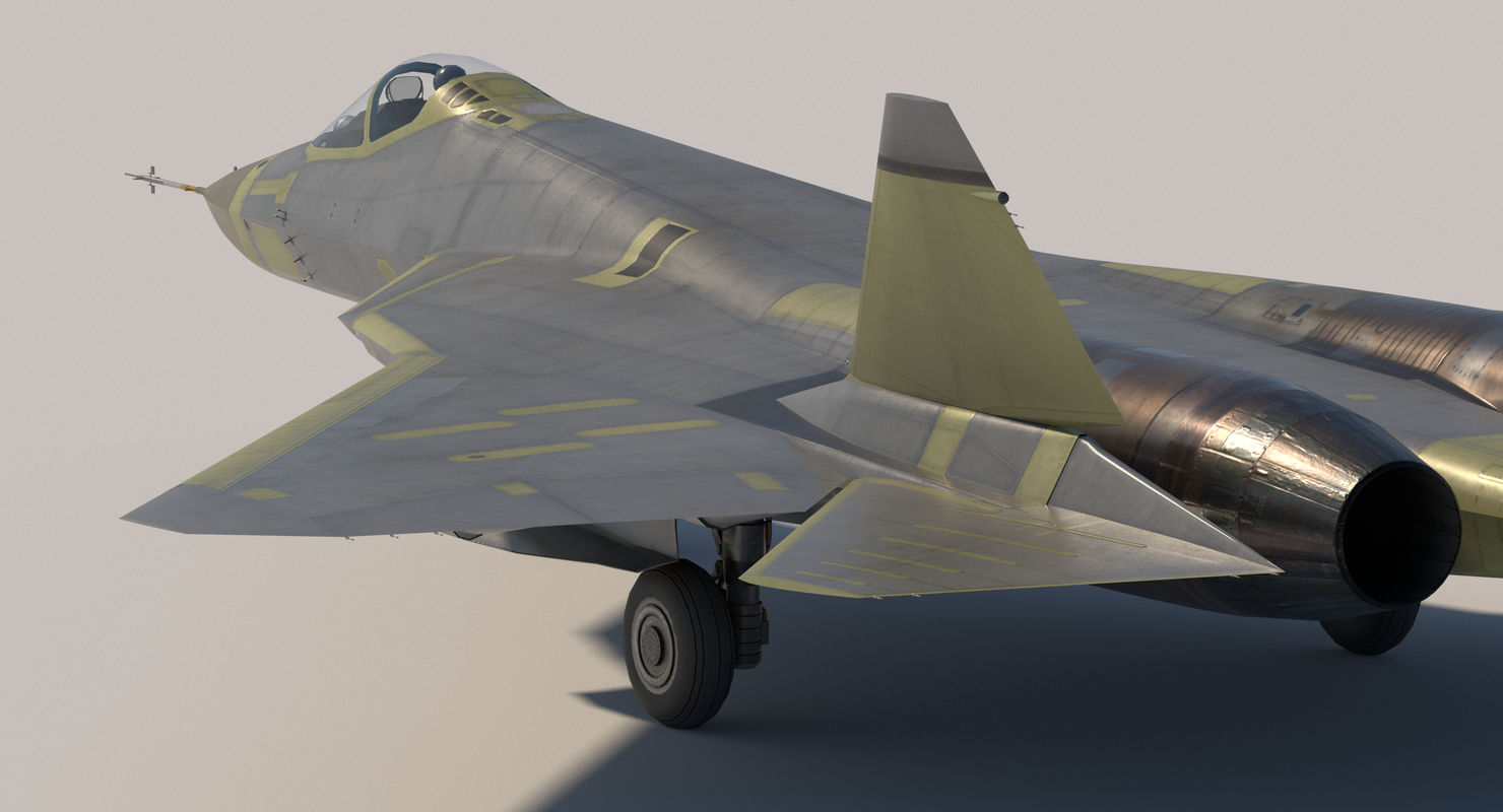 Sukhoi su57 prototypes 3D model - TurboSquid 1403434