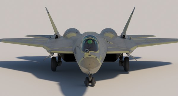 Sukhoi su57 prototypes 3D model - TurboSquid 1403434