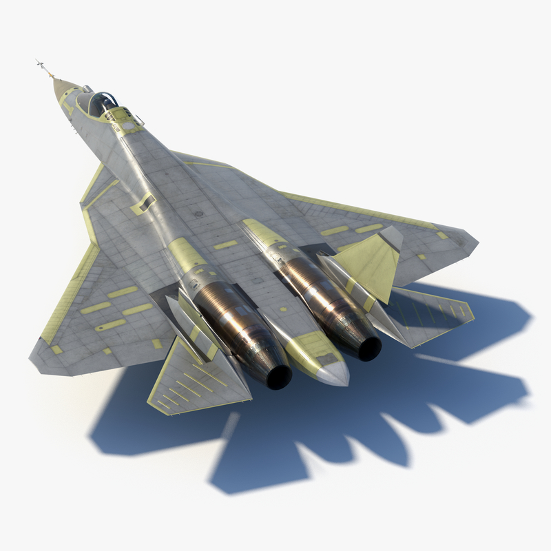 Sukhoi su57 prototypes 3D model - TurboSquid 1403434