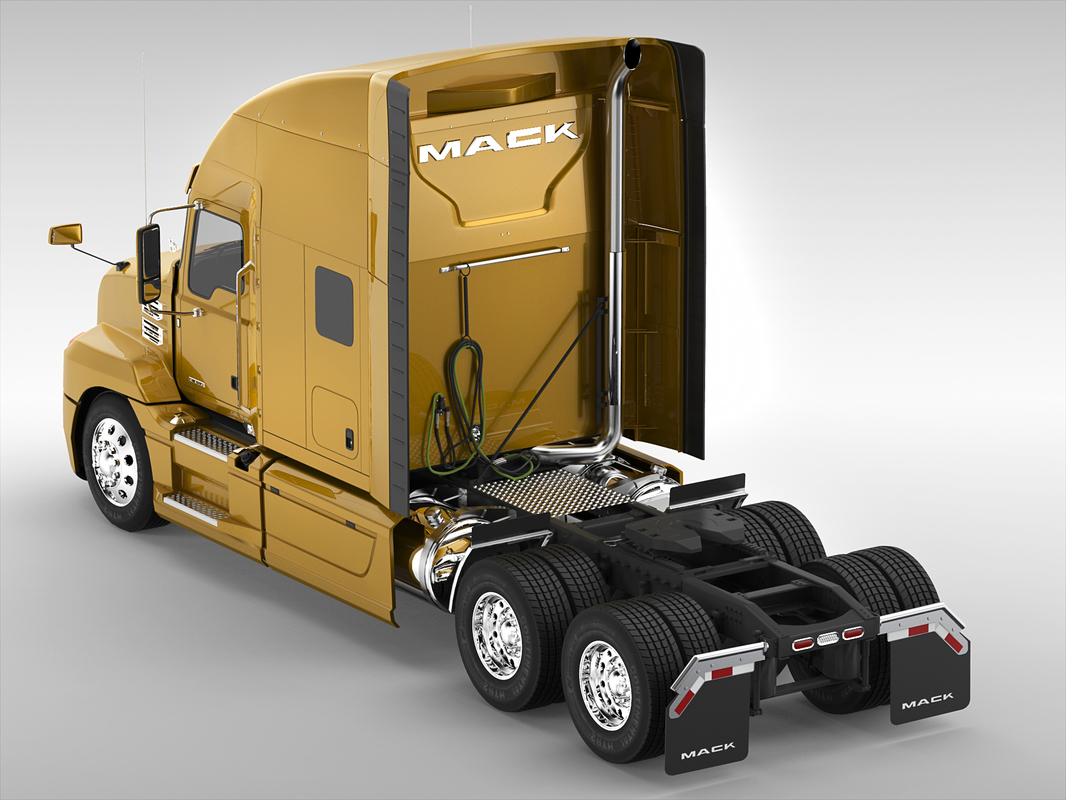 3D mack truck model - TurboSquid 1402456