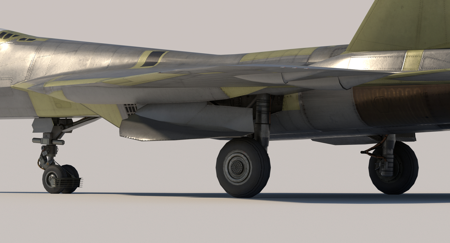 Sukhoi su57 prototypes 3D model - TurboSquid 1403434