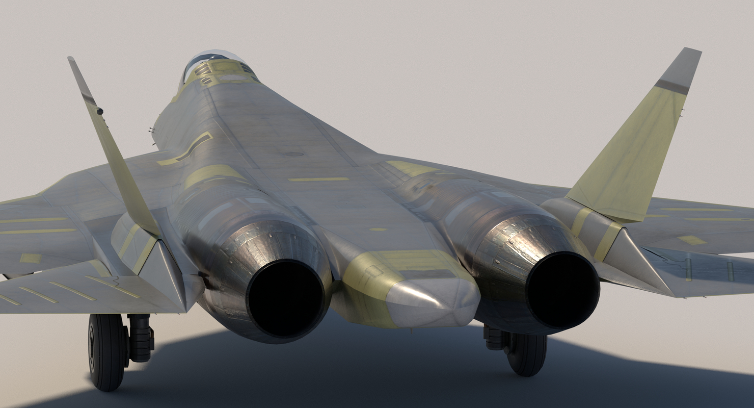 Sukhoi su57 prototypes 3D model - TurboSquid 1403434