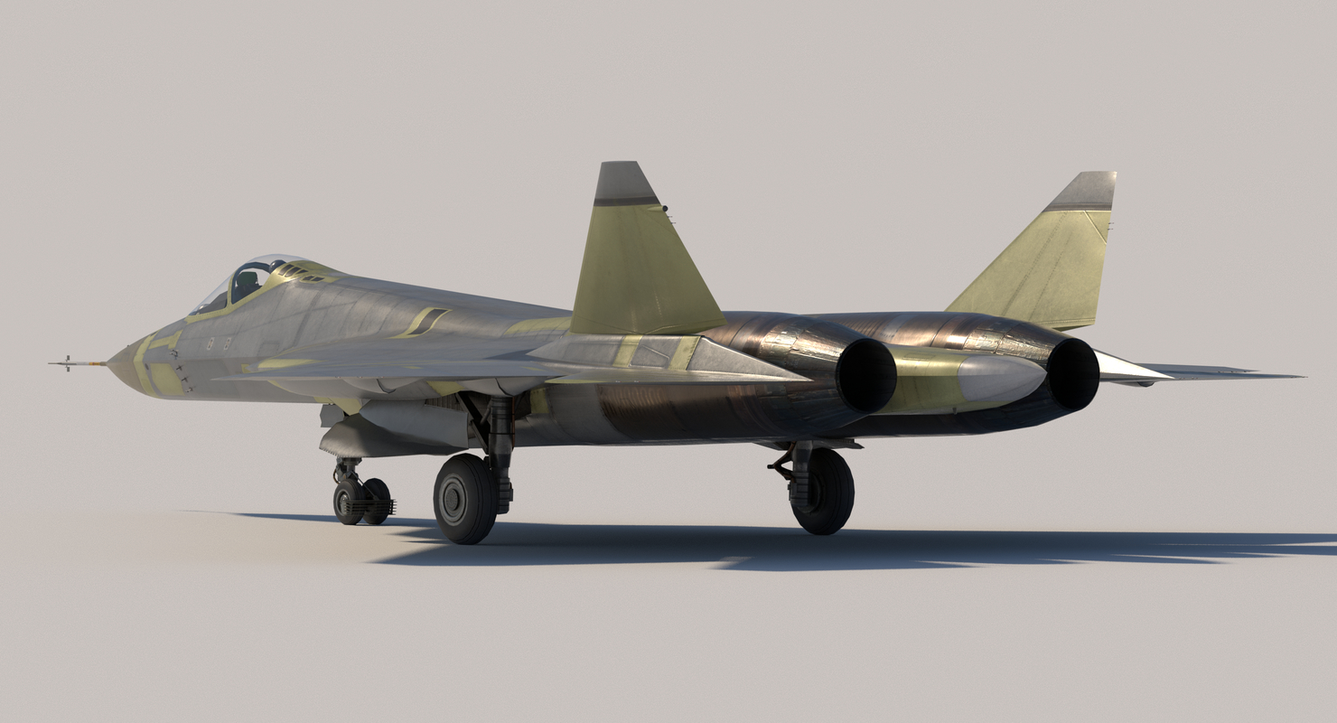 Sukhoi su57 prototypes 3D model - TurboSquid 1403434