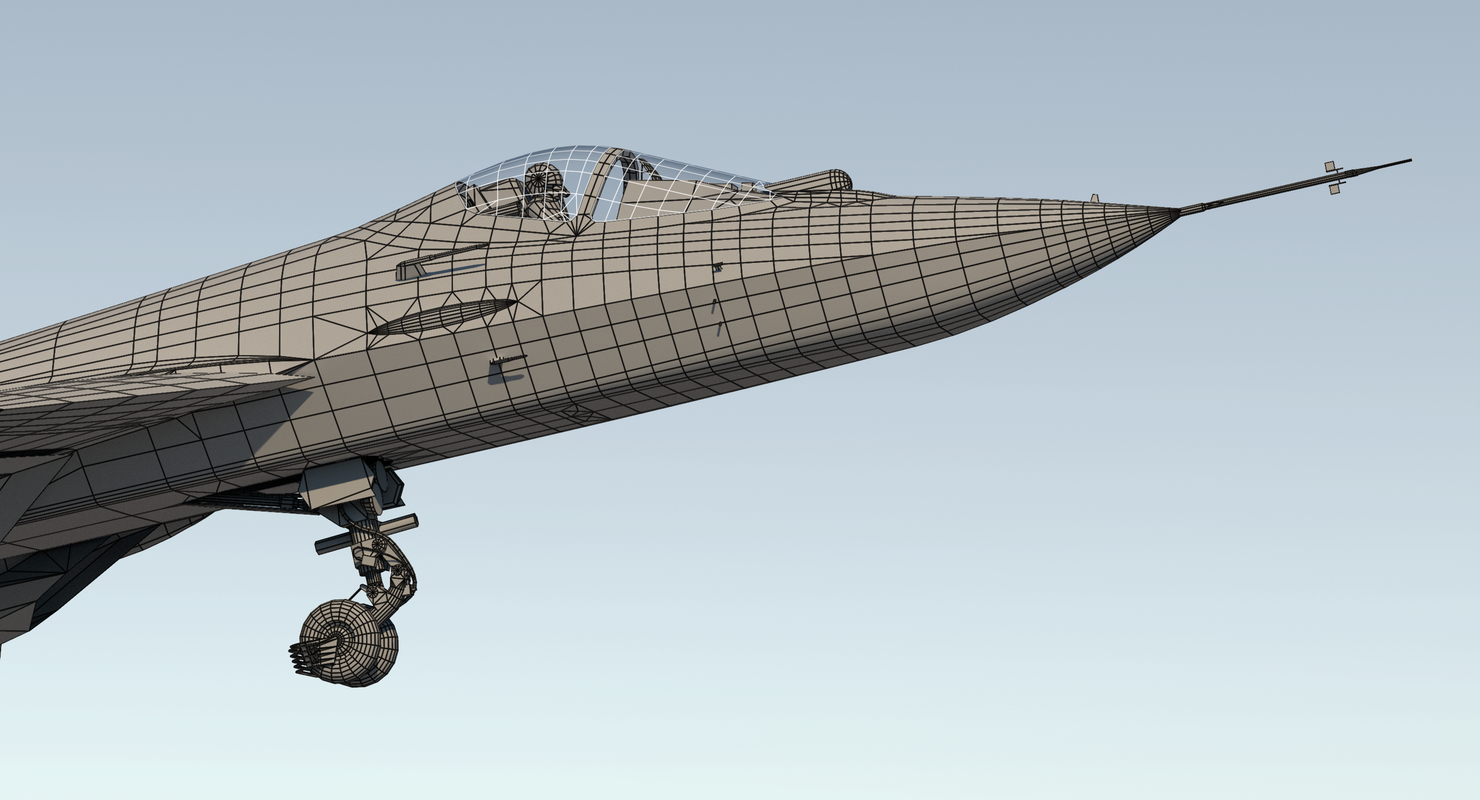 Sukhoi su57 prototypes 3D model - TurboSquid 1403434