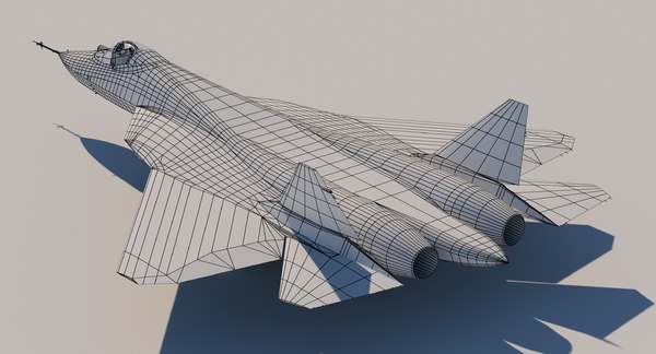 Sukhoi su57 prototypes 3D model - TurboSquid 1403434