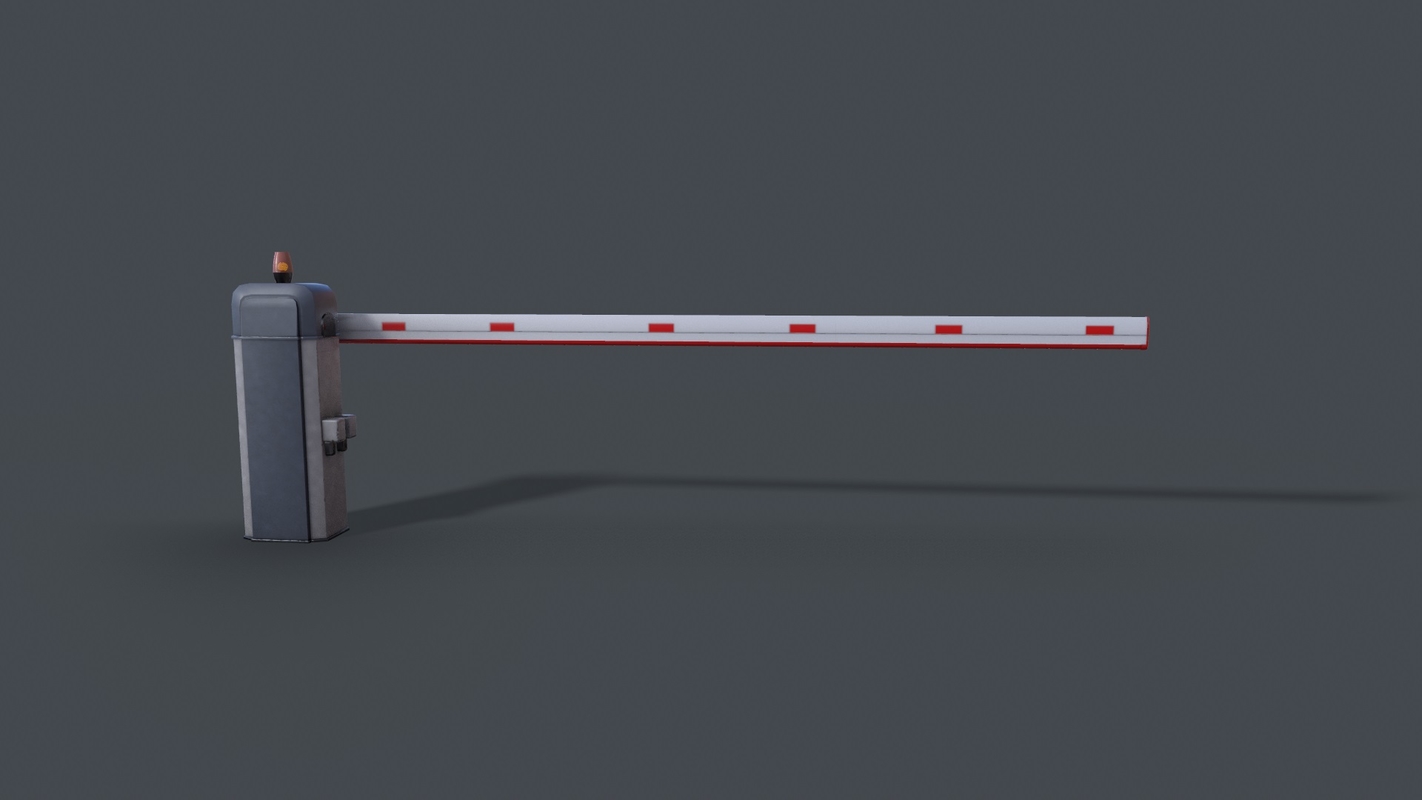 modèle 3D de Barrière - TurboSquid 1402488