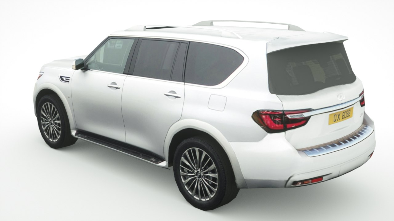 Infinity qx80 2019 3D model - TurboSquid 1402506