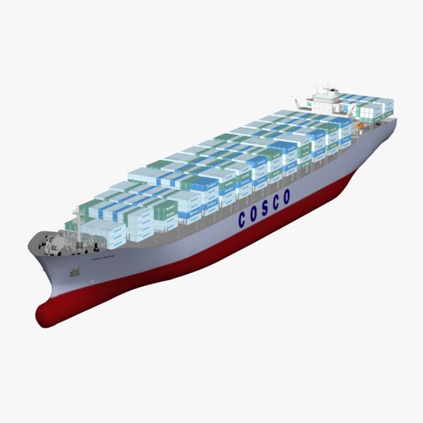 3d model of cosco yantian