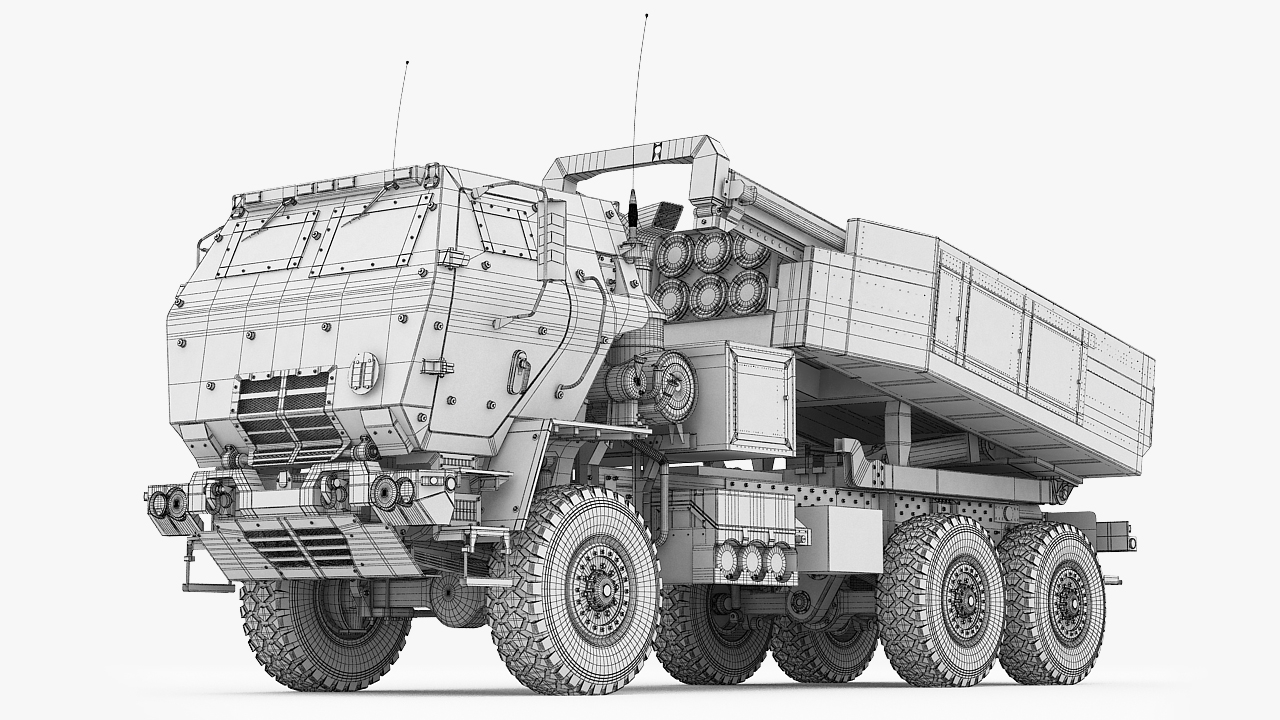 3D m142 himars model - TurboSquid 1402581