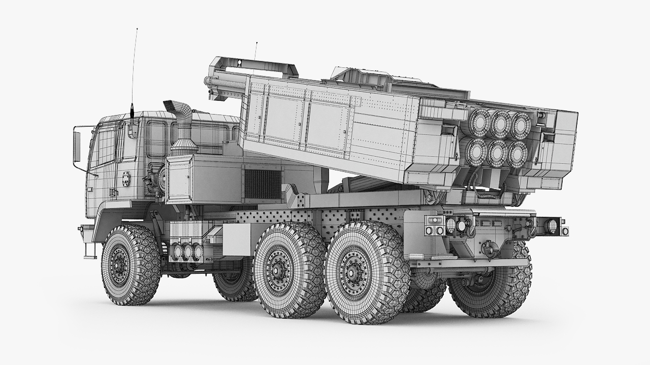 3D m142 himars model - TurboSquid 1402581
