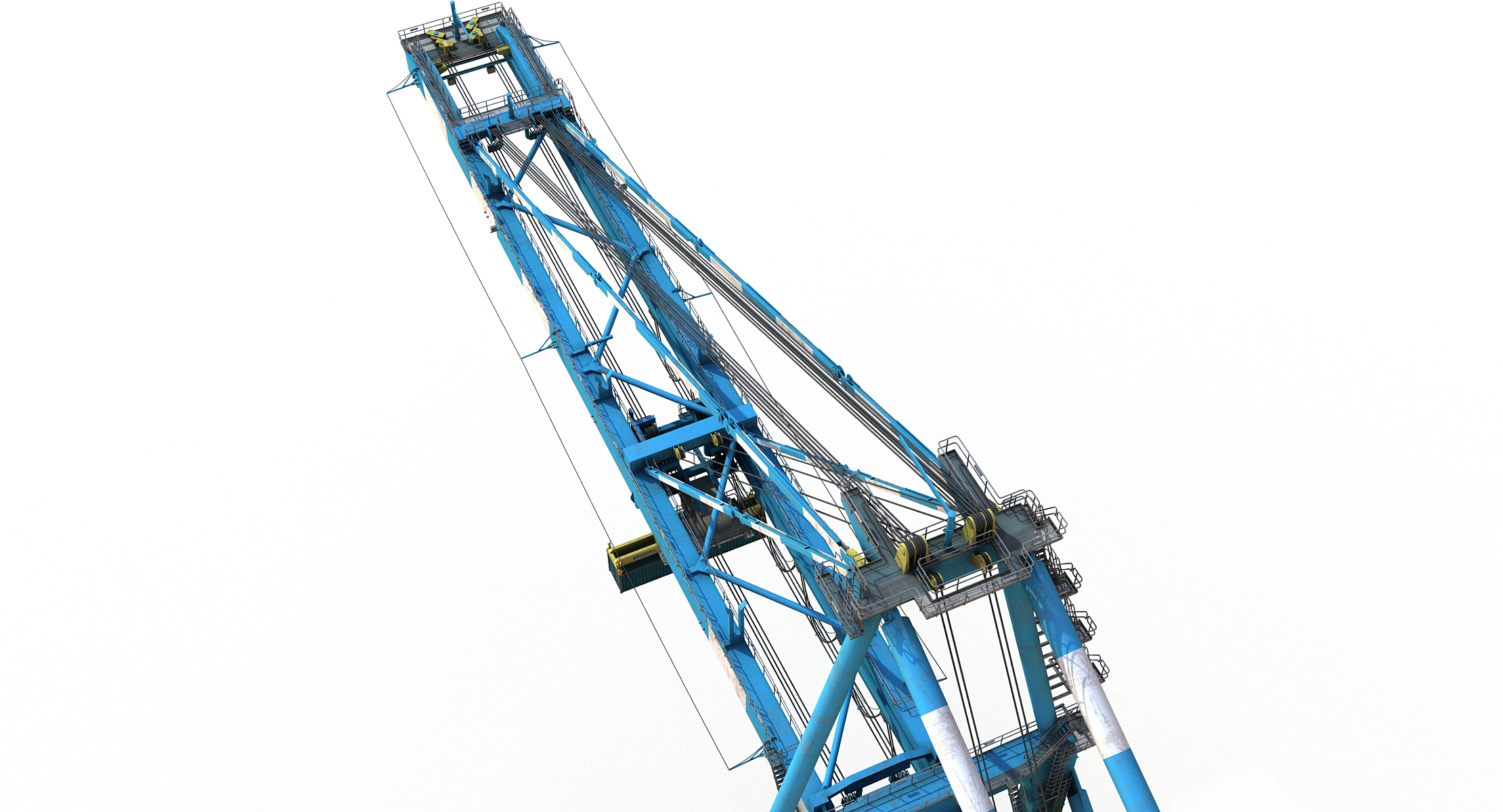 3D model harbor crane - TurboSquid 1402684