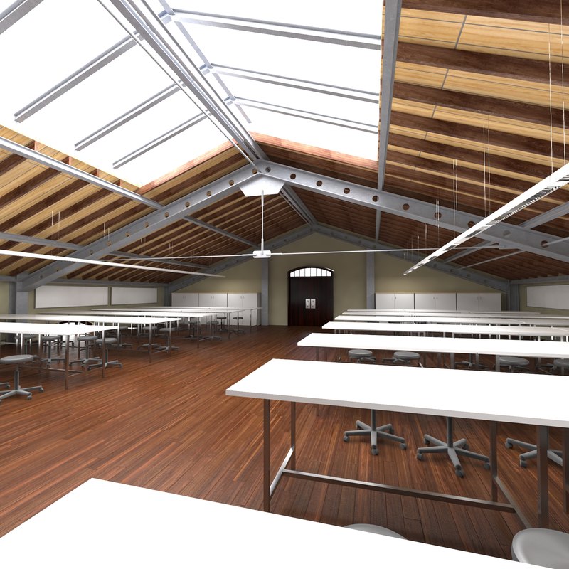 Loft studio 3D model - TurboSquid 1402733