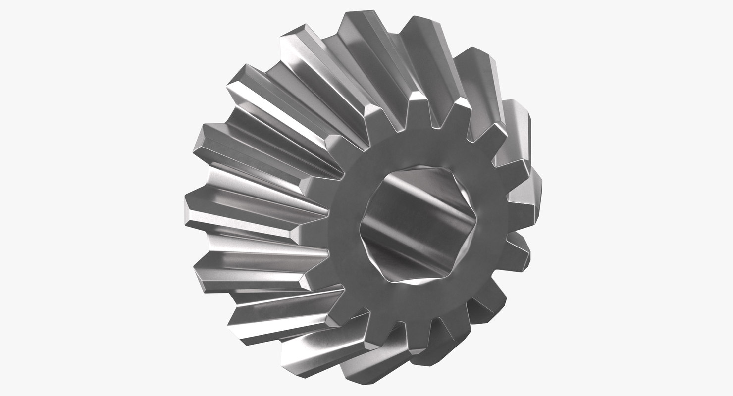 3D pinion bevel gear 01 - TurboSquid 1402672